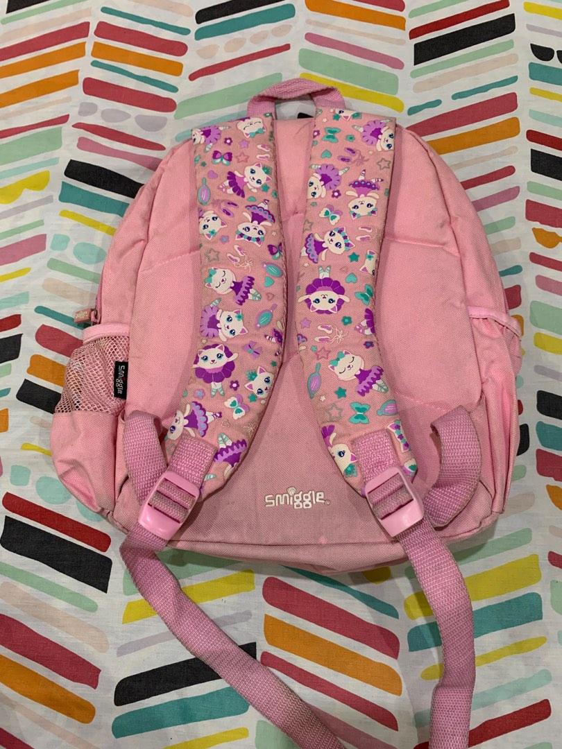 Smiggle Merry Kitty Ballerina Junior Backpack, Women's Fashion, Bags ...