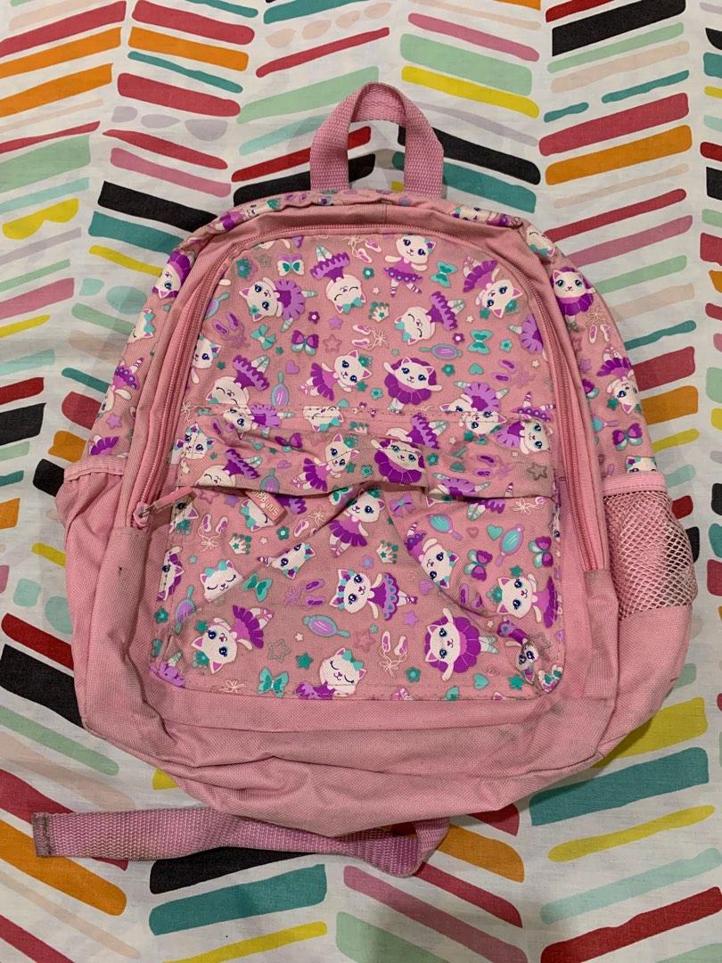 Smiggle Merry Kitty Ballerina Junior Backpack, Women's Fashion, Bags ...