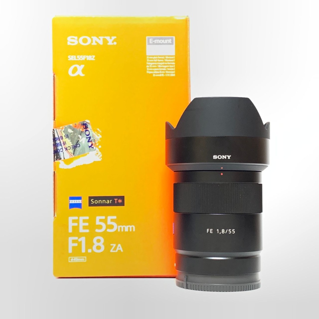 Sony Sonnar T* FE 55mm f1.8 ZA Lens (99% New), Photography, Lens & Kits ...