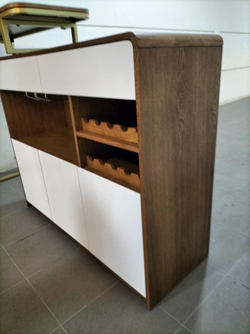 SPARKZ Extendable Bar Counter, Furniture & Home Living, Furniture ...