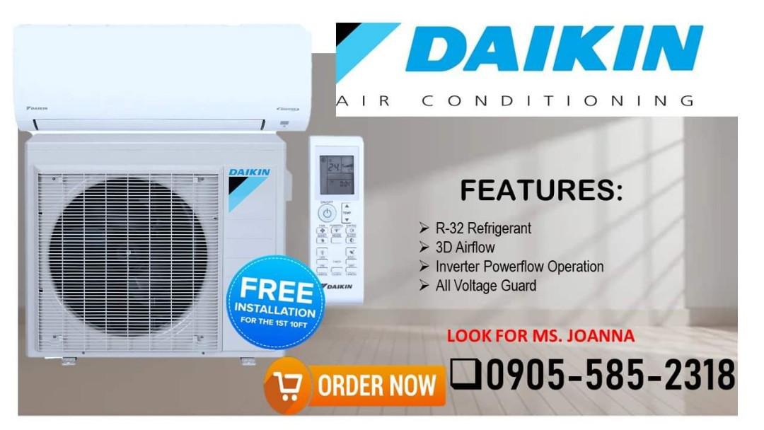 Split type Daikin D-Smart Series Inverter, TV & Home Appliances, Air ...