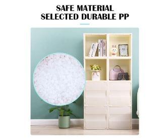 Stackable Storage Box/ DIY Modular Cube Storage Cabinet, Furniture ...