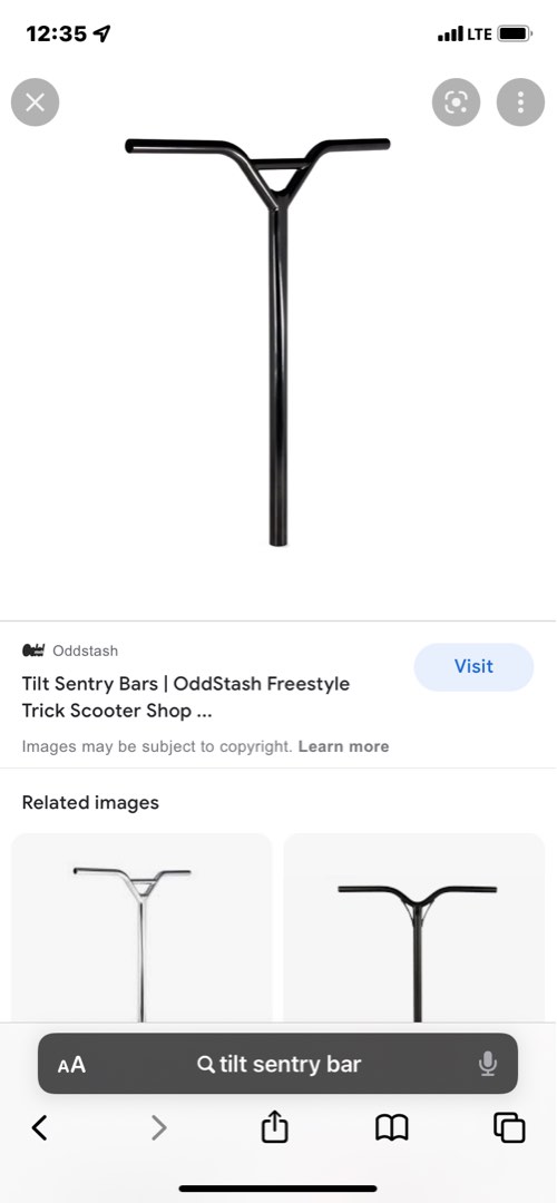 Stunt scooter tilt sentry bar, Sports Equipment, Other Sports Equipment ...