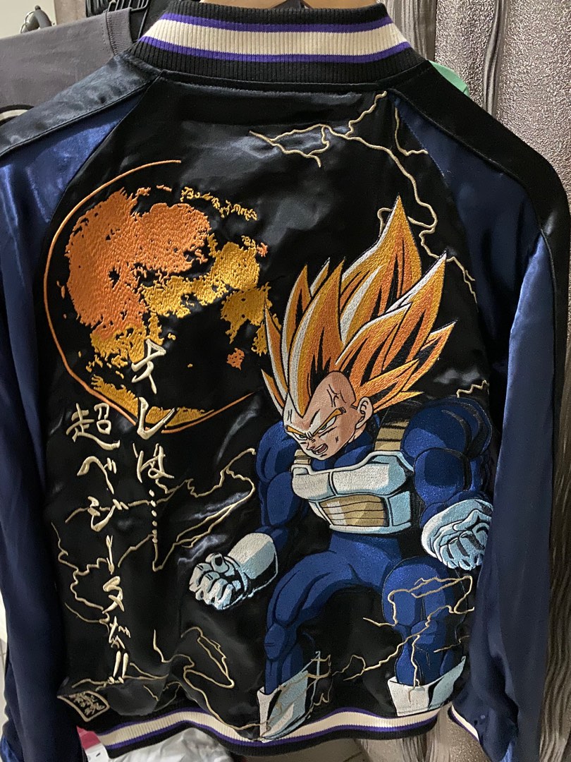 Sukajan Vegeta, Men's Fashion, Coats, Jackets and Outerwear on Carousell