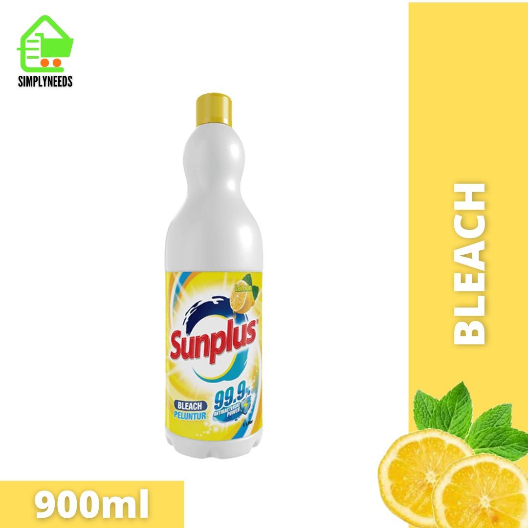 SUNPLUS BLEACH Anti-Bacteria (900ml), Furniture & Home Living, Cleaning & Homecare Supplies ...