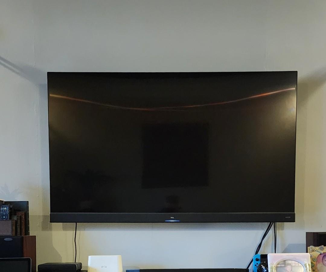 TCL 55" UHD 4K Android TV with Wall Mount Bracket, TV & Home Appliances ...