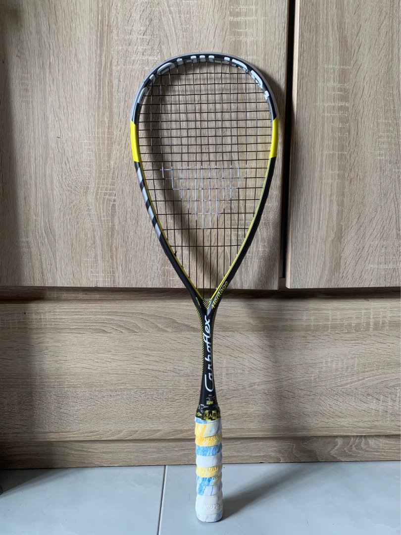 Tecnifibre Carboflex 125 Heritage Squash Racket, Sports Equipment ...