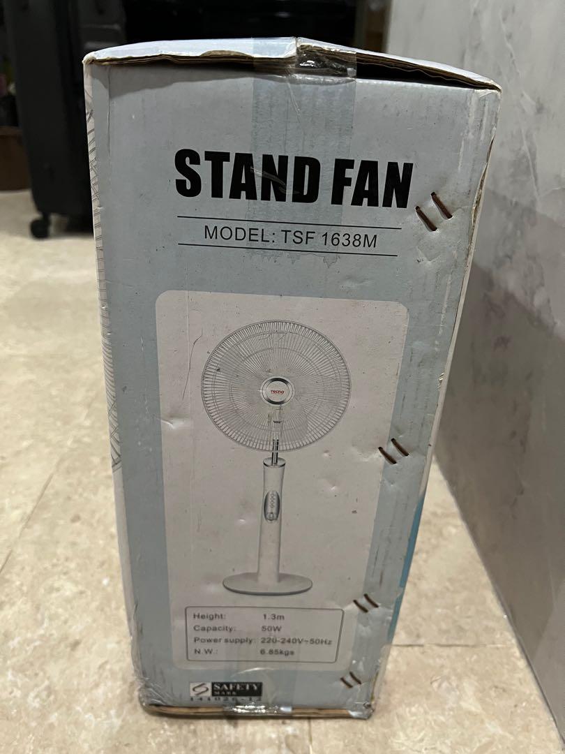 Tecno stand fan, Furniture & Home Living, Lighting & Fans, Fans on ...