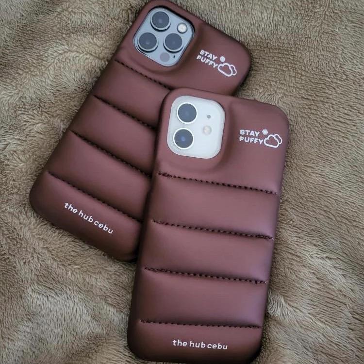 THE HUB CEBU PUFFER CASE ESPRESSO, Mobile Phones & Gadgets, Mobile & Gadget Accessories, Cases ...