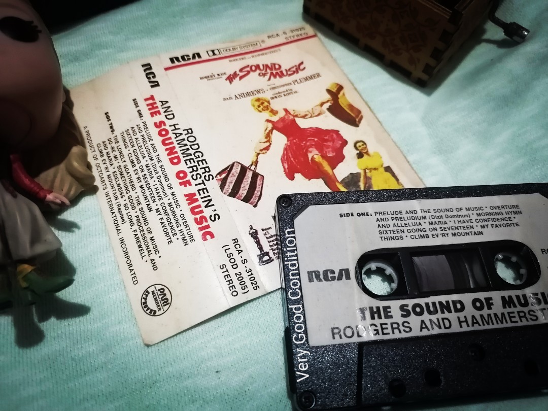 The Sound of Music Cassette Tape Original Motion Picture Soundtrack ...