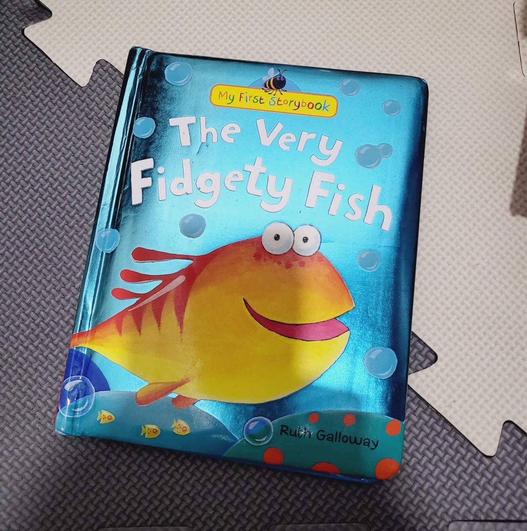 The very fidgety fish padded flexi bound, Hobbies & Toys, Books ...