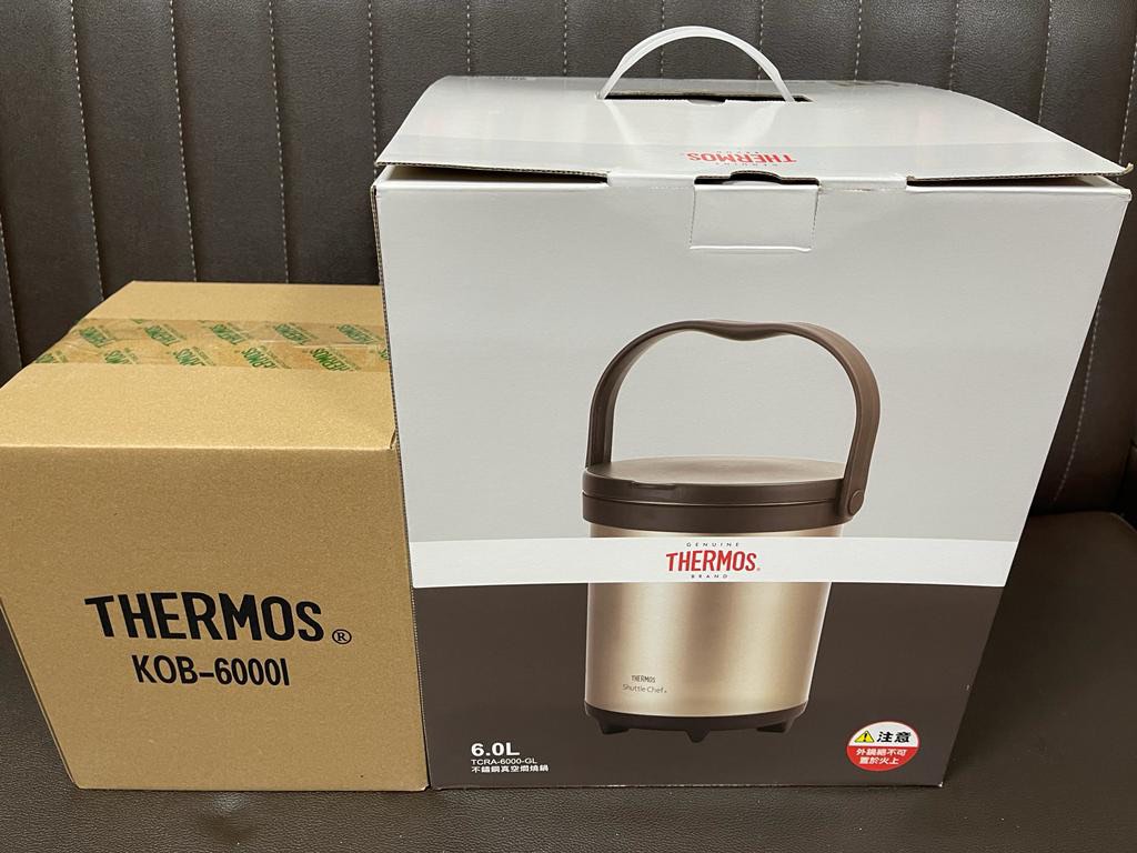 Thermos TCRA-6000-GL 6公升真空煲(外攜型), 家庭電器, 廚房電器, 鍋具 - Carousell
