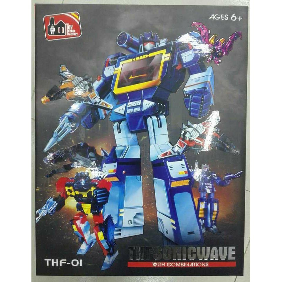THF Sonicwave Masterpiece Soundwave Transformers Studio Legacy, Hobbies ...