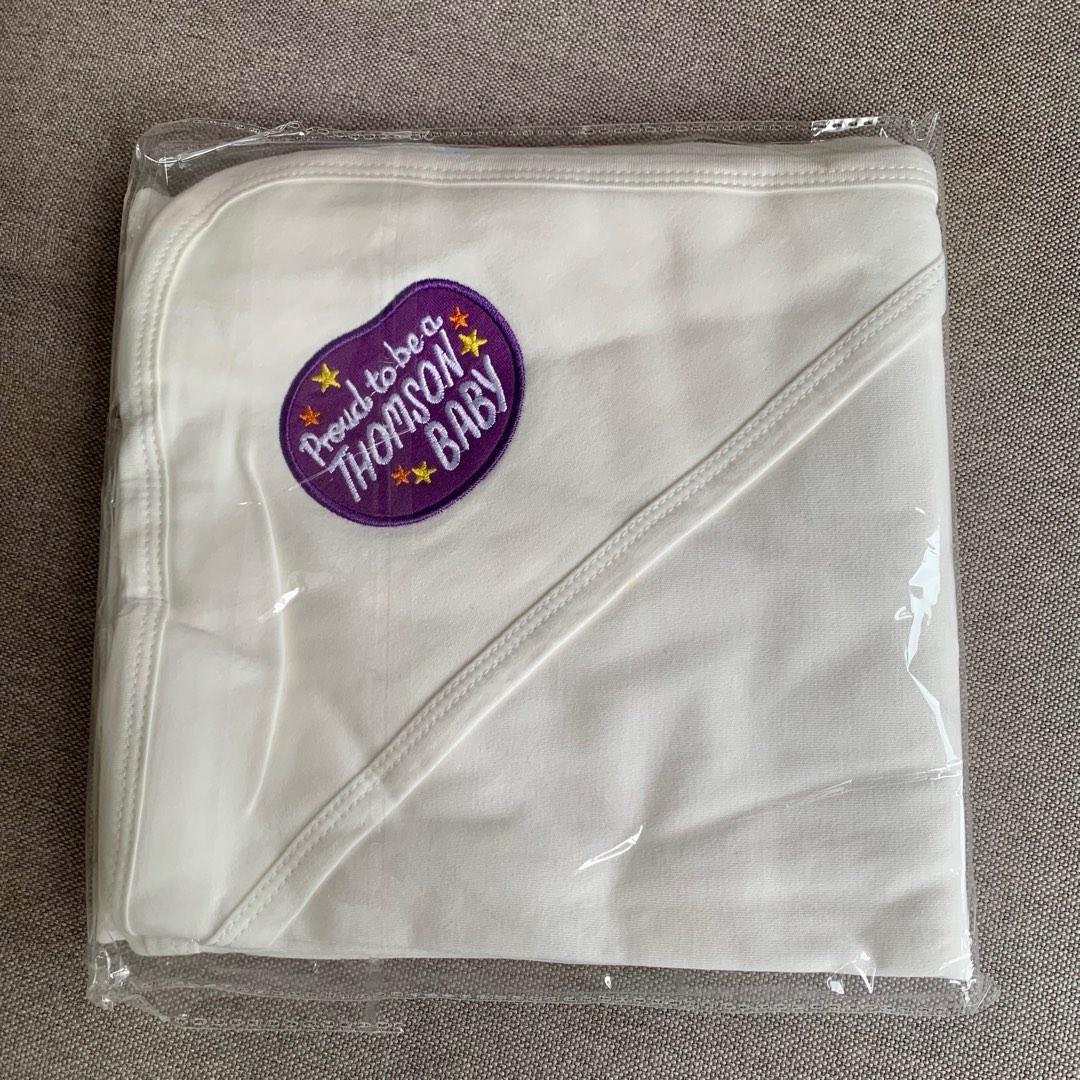 Thomson Medical Baby Romper Onesie + Blanket with Hood + Diaper Bag TMC ...