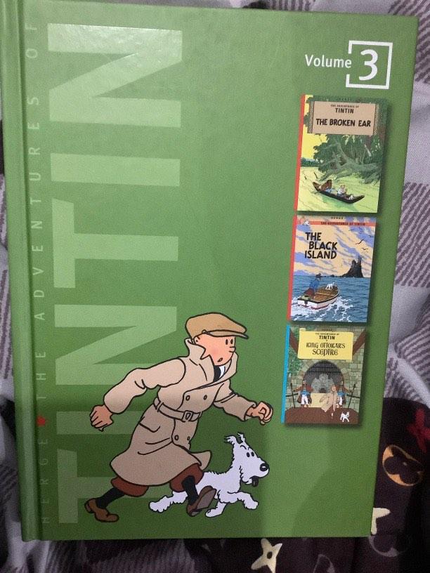 Tintin Compendium Volume 3, Hobbies & Toys, Books & Magazines, Comics ...