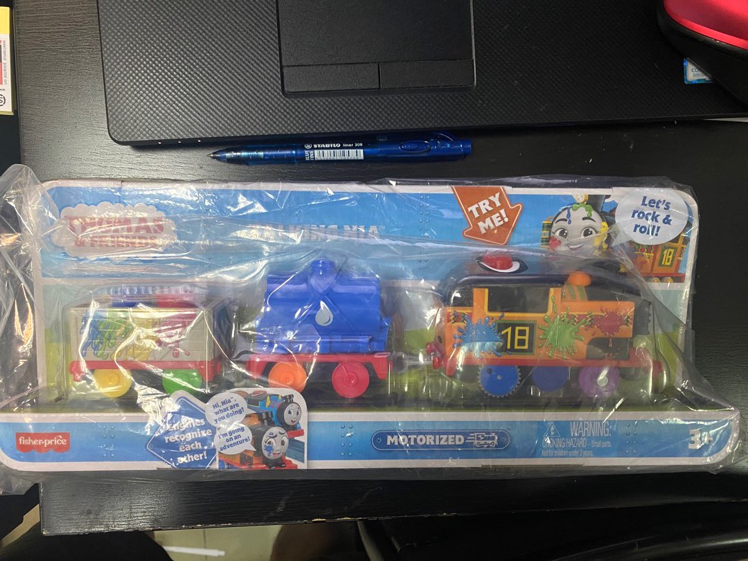 Trackmaster Thomas & Friends Talking Nia, 興趣及遊戲, 玩具 & 遊戲類 - Carousell