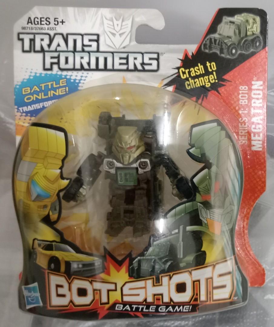 TRANSFORMERS BOT SHOT DECEPTICON MEGATRON SHOCKWAVE DECEPTICON BRAWL ...