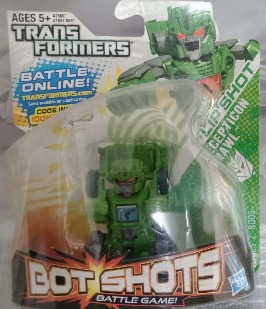 TRANSFORMERS BOT SHOT DECEPTICON MEGATRON SHOCKWAVE DECEPTICON BRAWL ...