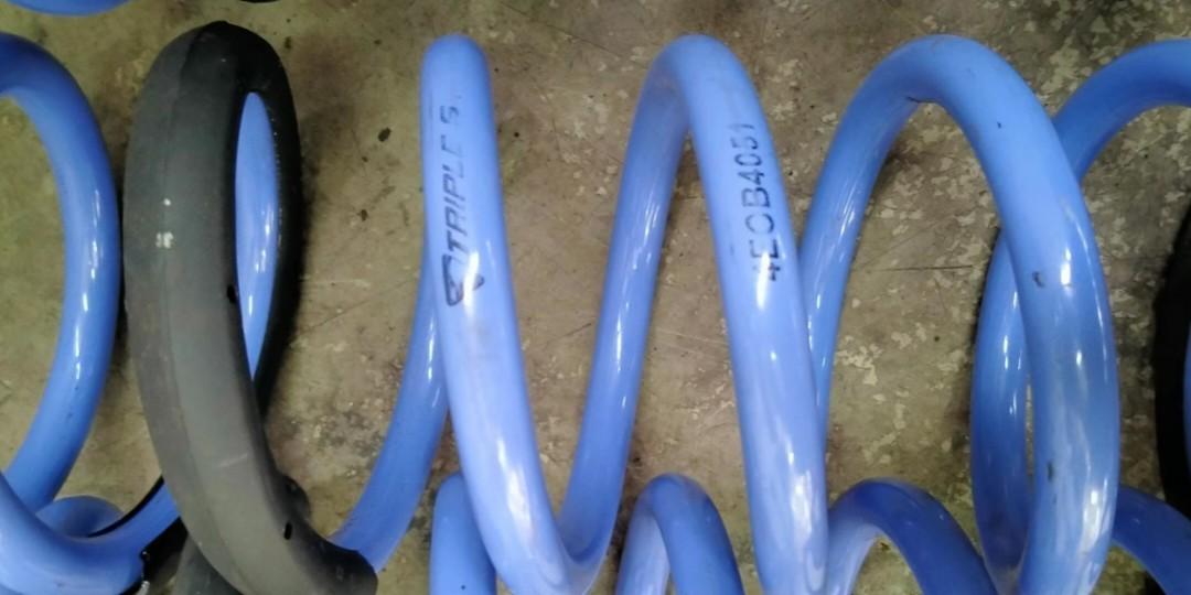 Triple S Lower Spring for BMW F10 5Series, Car Accessories, Accessories ...