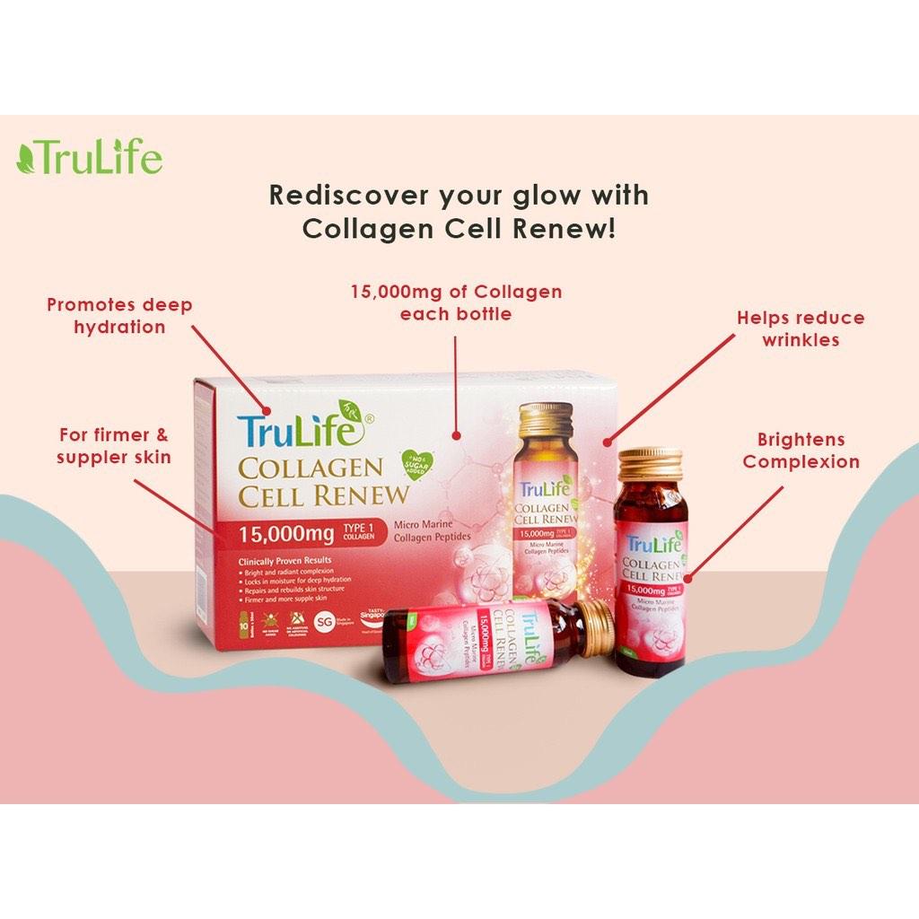 Trulife collagen cell renew, Health & Nutrition, Health Supplements ...