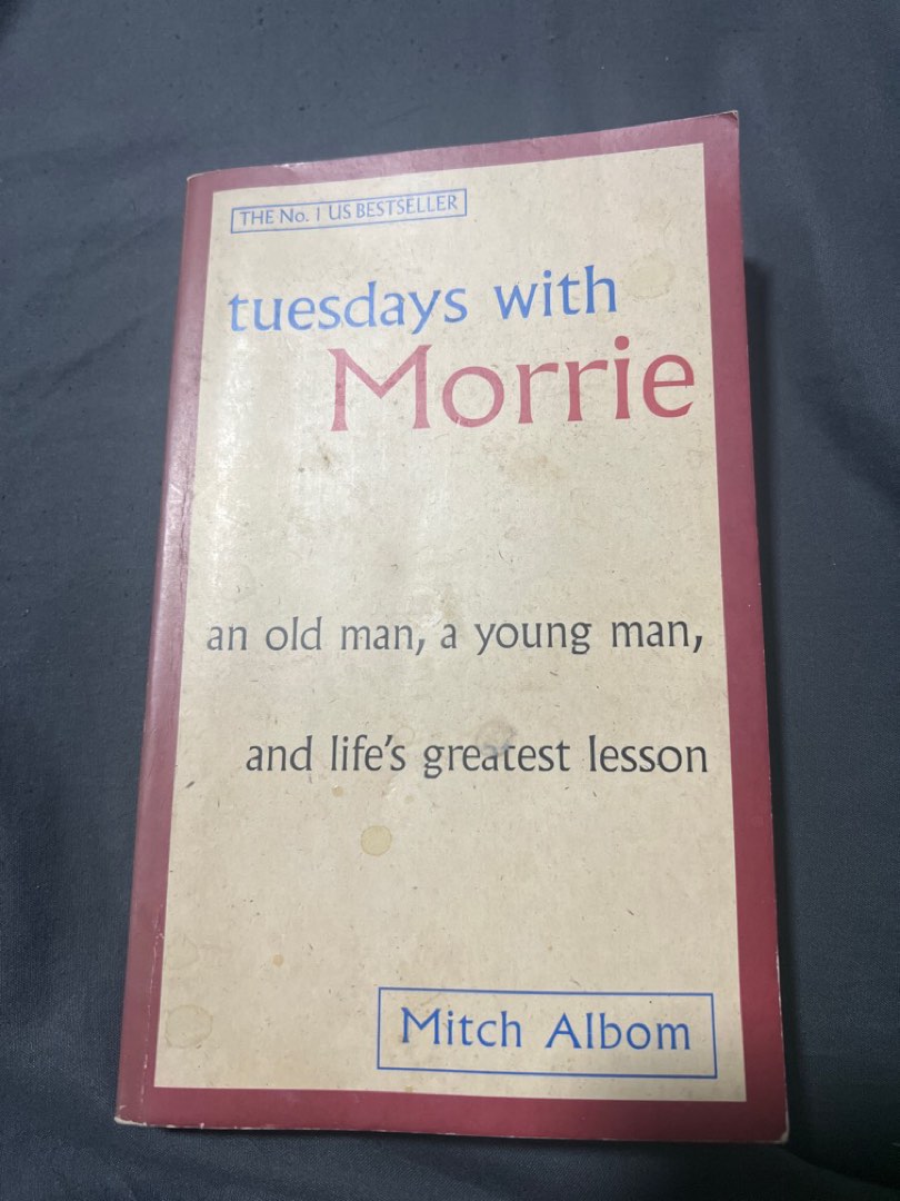 Tuesdays with Morrie- Mitch Albom, Hobbies & Toys, Books & Magazines ...