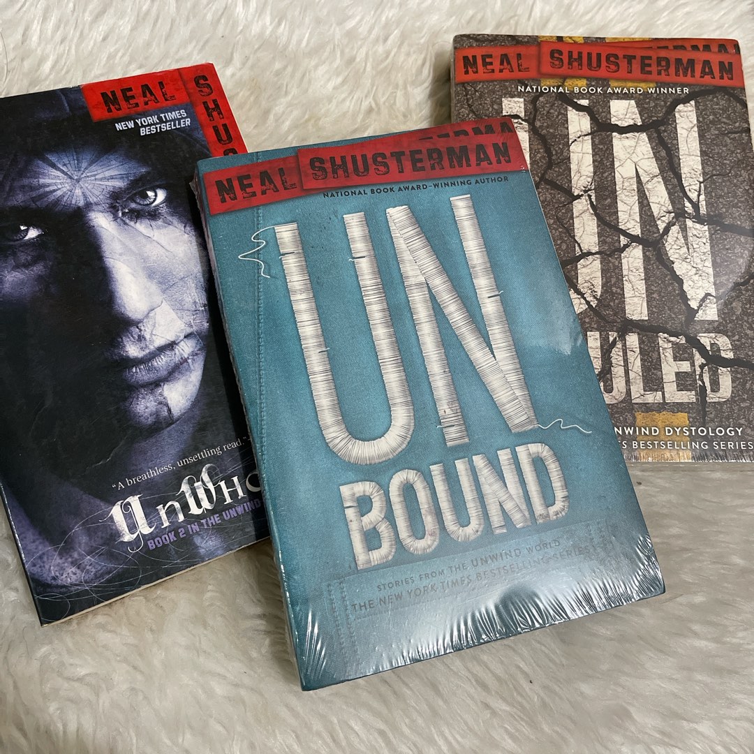 Unwind Series by Neal Shusterman, Hobbies & Toys, Books & Magazines ...