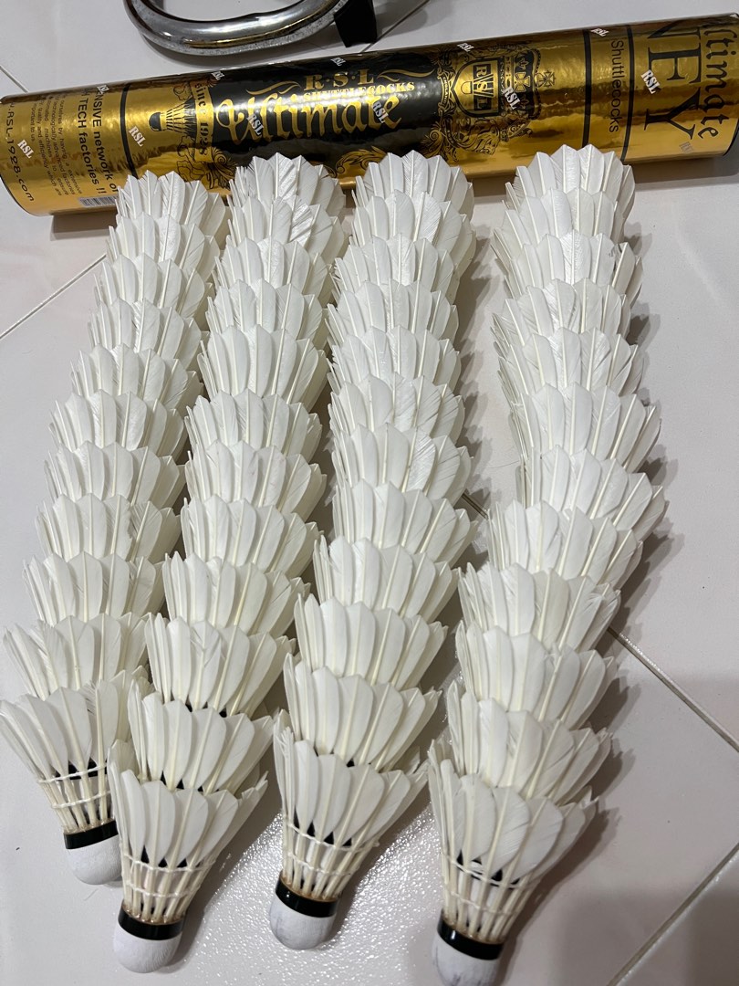 Used RSL ULTIMATE SHUTTLECOCKS, Sports Equipment, Sports & Games ...