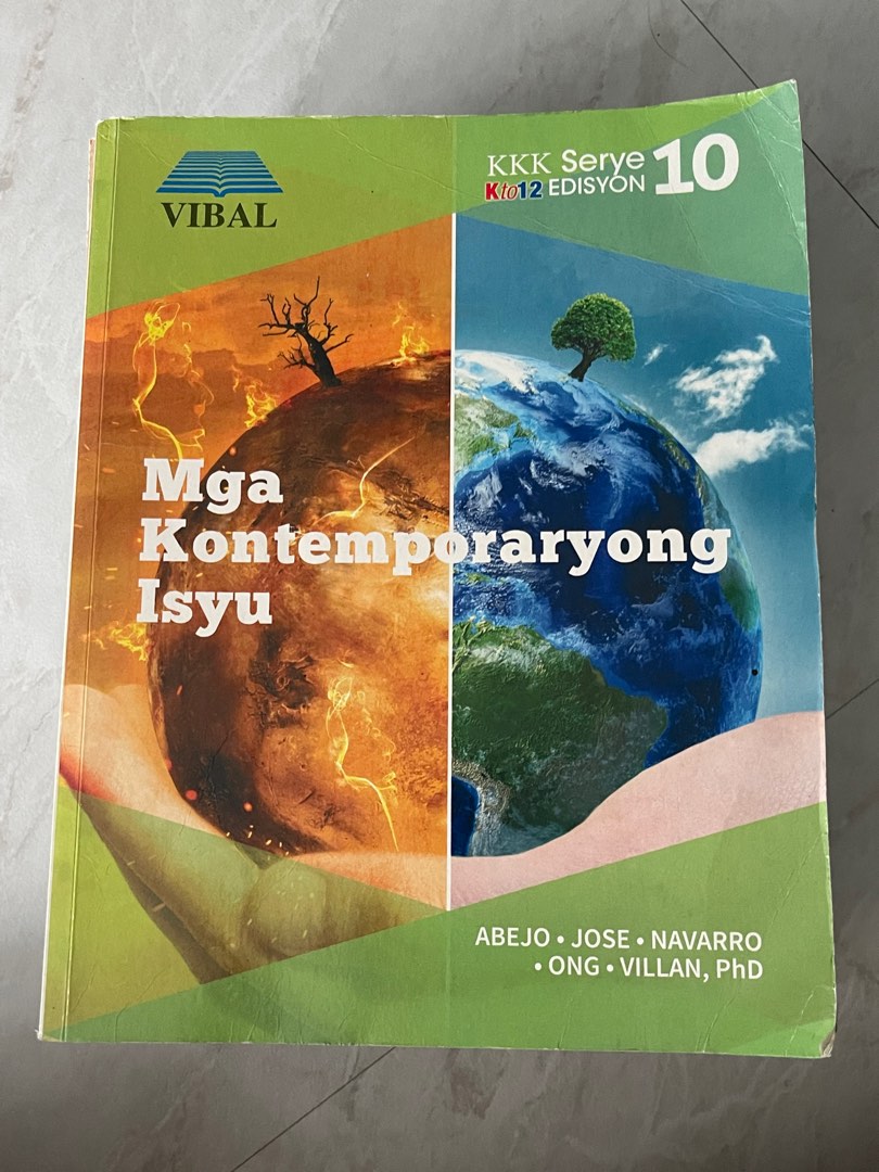 Vibal Mga Kontemporaryong Isyu (Grade 10) on Carousell