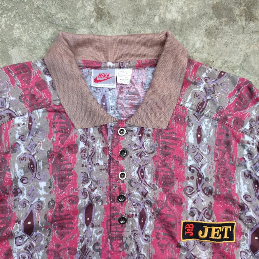 Vintage 90's Nike Polo Shirt., Men's Fashion, Tops & Sets, Tshirts & Polo Shirts on Carousell