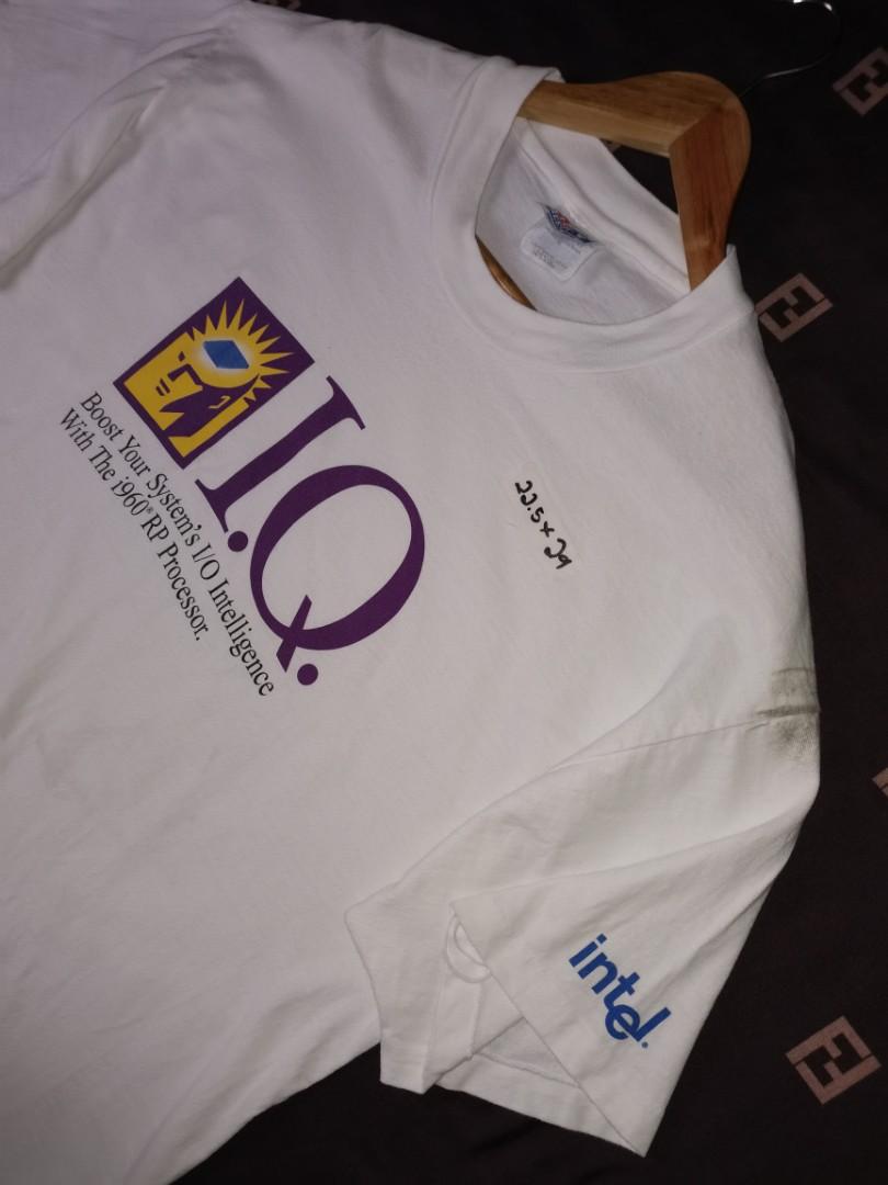 VINTAGE INTEL TEE, Men's Fashion, Tops & Sets, Tshirts & Polo Shirts on ...