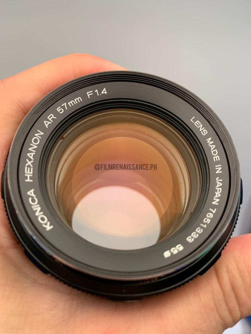 VINTAGE LENS: KONICA HEXANON 57mm f1.4 (NEAR MINT ~ MINT), Photography ...