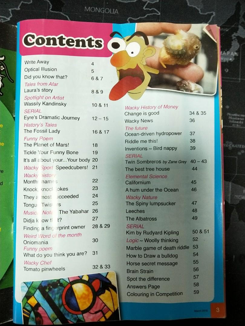 Wacky... but true!, Hobbies & Toys, Books & Magazines, Magazines on ...