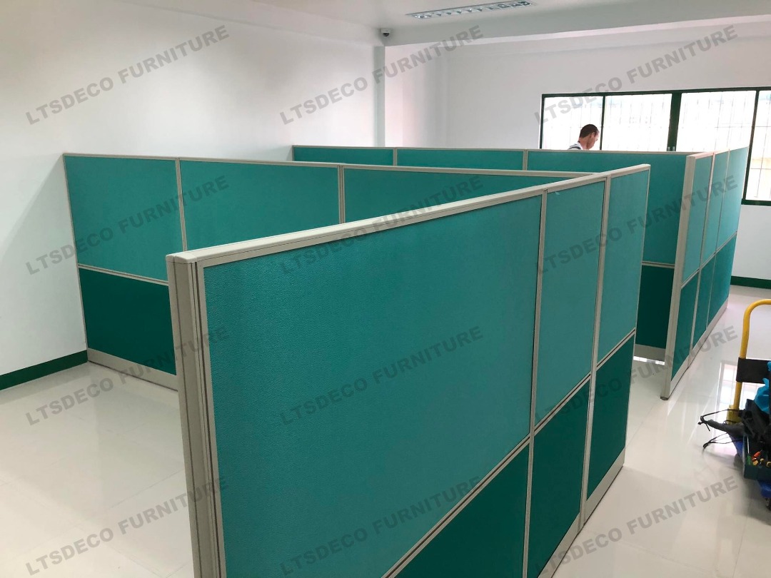 WALL PANEL DIVIDER OFFICE PARTITION AND FURNITURE, Furniture & Home ...
