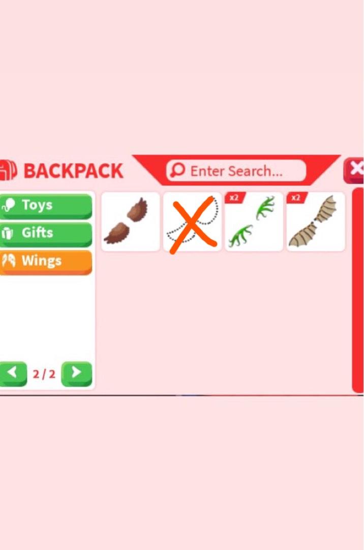 Wings Adopt Me Standard Wing Chest / Regal Wing Chest, Video Gaming ...