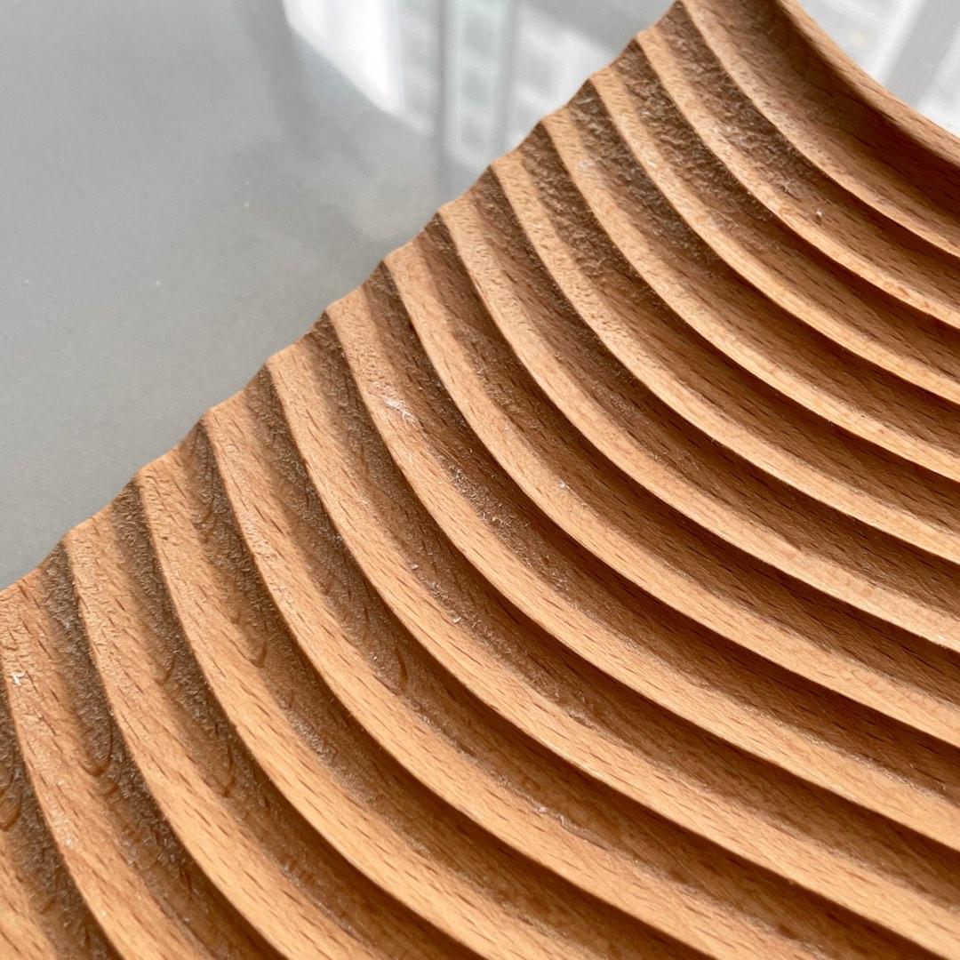Wood Ripple Tray, Furniture & Home Living, Home Decor, Other Home Decor ...