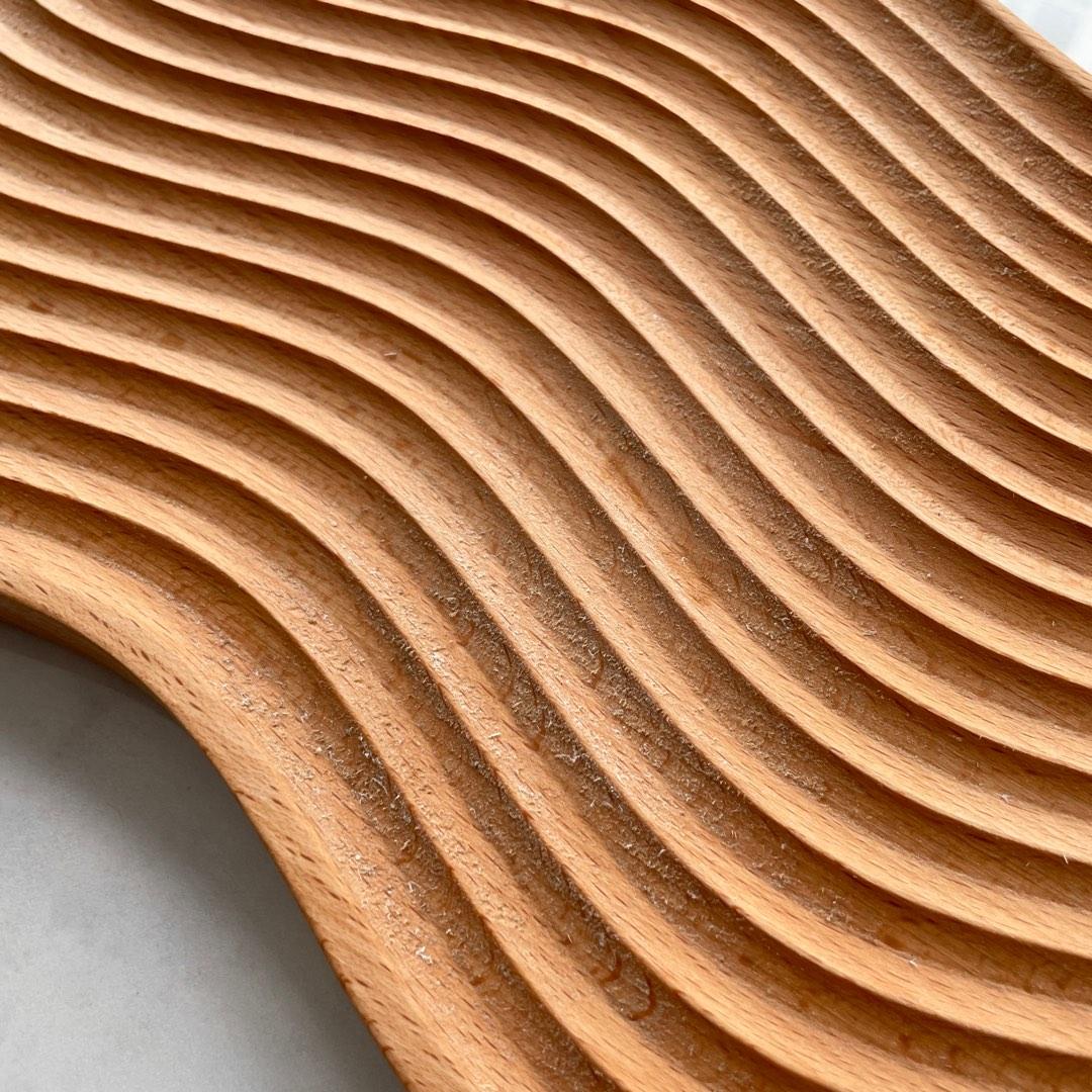 Wood Ripple Tray, Furniture & Home Living, Home Decor, Other Home Decor ...