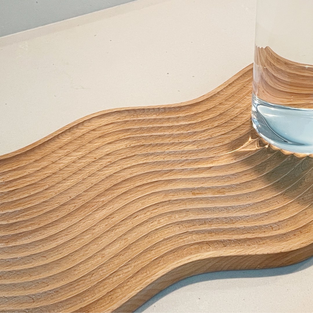 Wood Ripple Tray, Furniture & Home Living, Home Decor, Other Home Decor ...