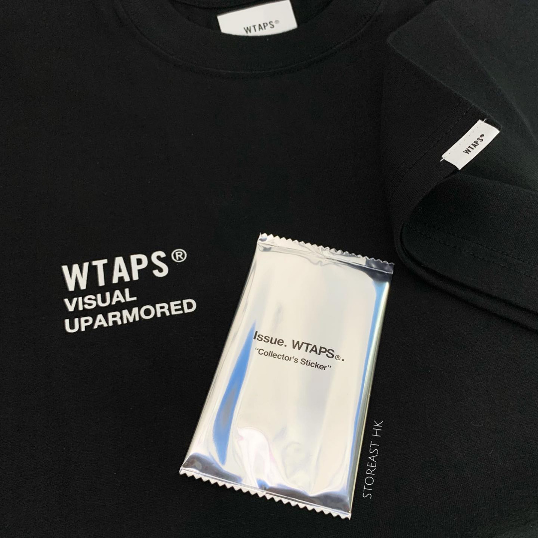 Wtaps Visual Uparmored Tee (Black) Made In Japan, 男裝, 上身及套裝, T-shirt、恤衫、有領衫 - Carousell