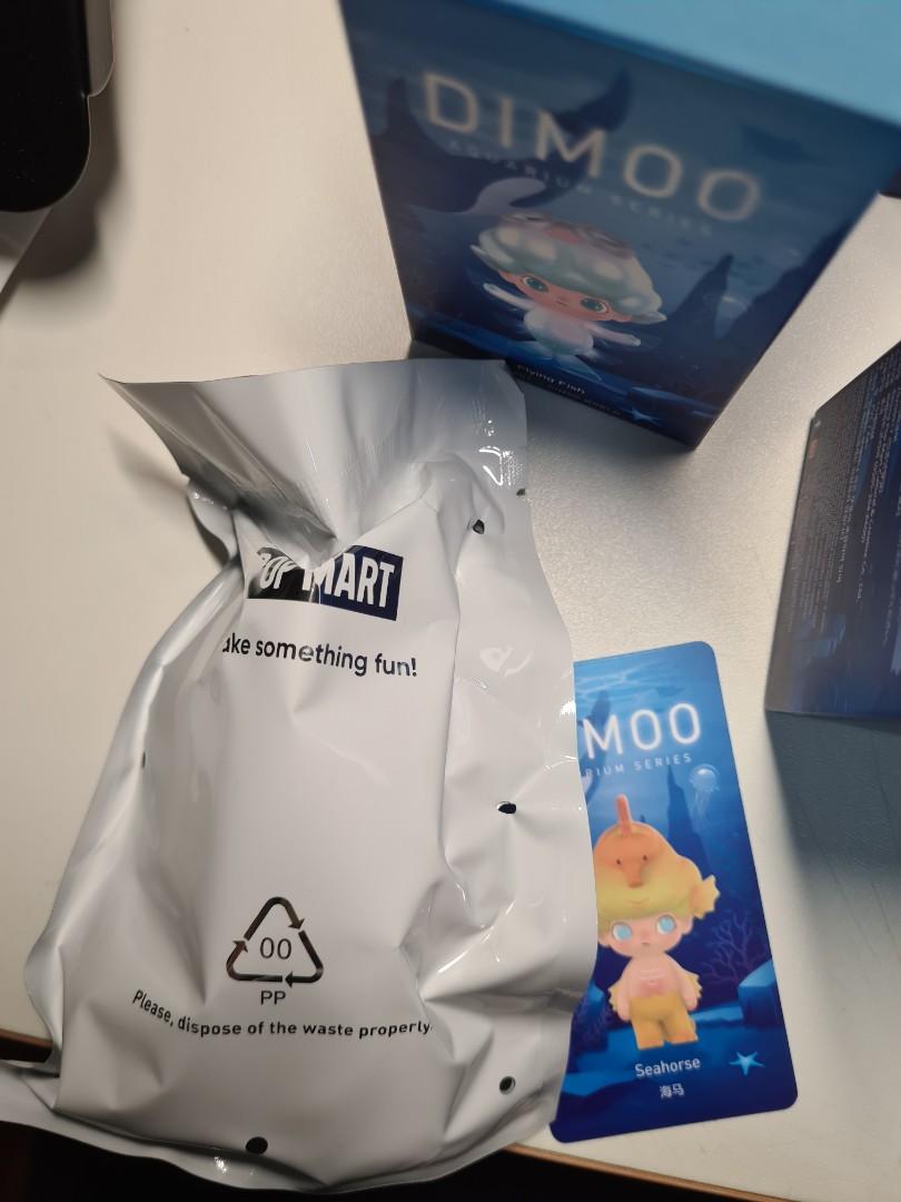 Wts/wtt Dimoo Aquarium series sea butterfly/flying fish/seahorse/turtle ...