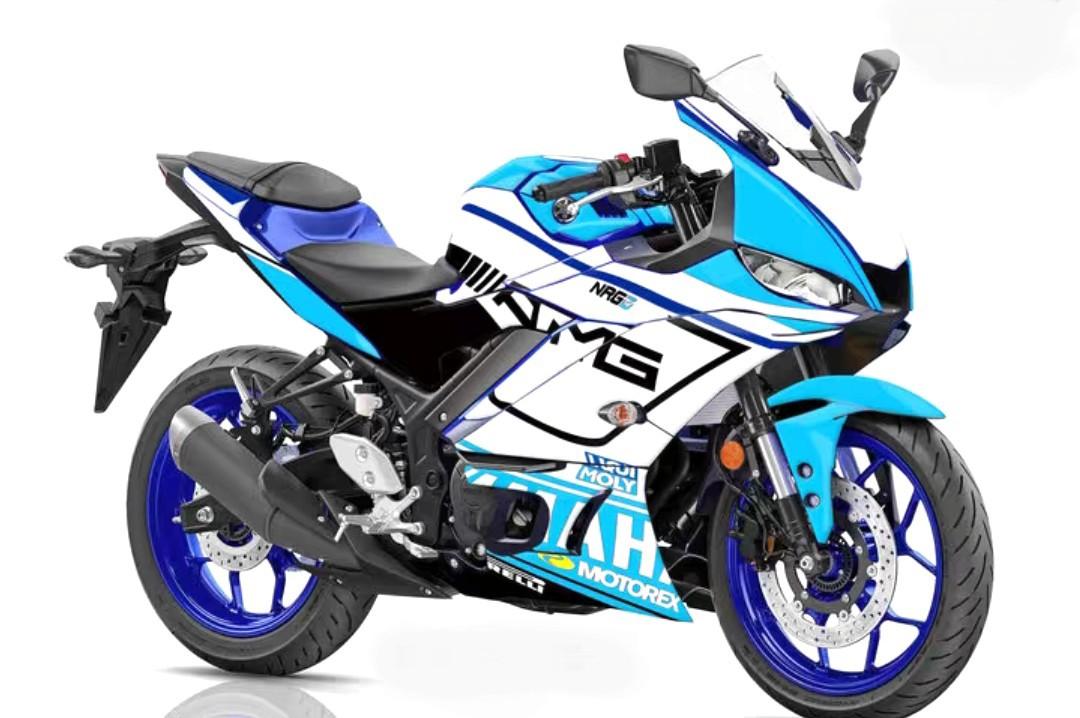 YAMAHA R3 / R25 FULL DECAL KIT, Motorcycles, Motorcycle Accessories on ...