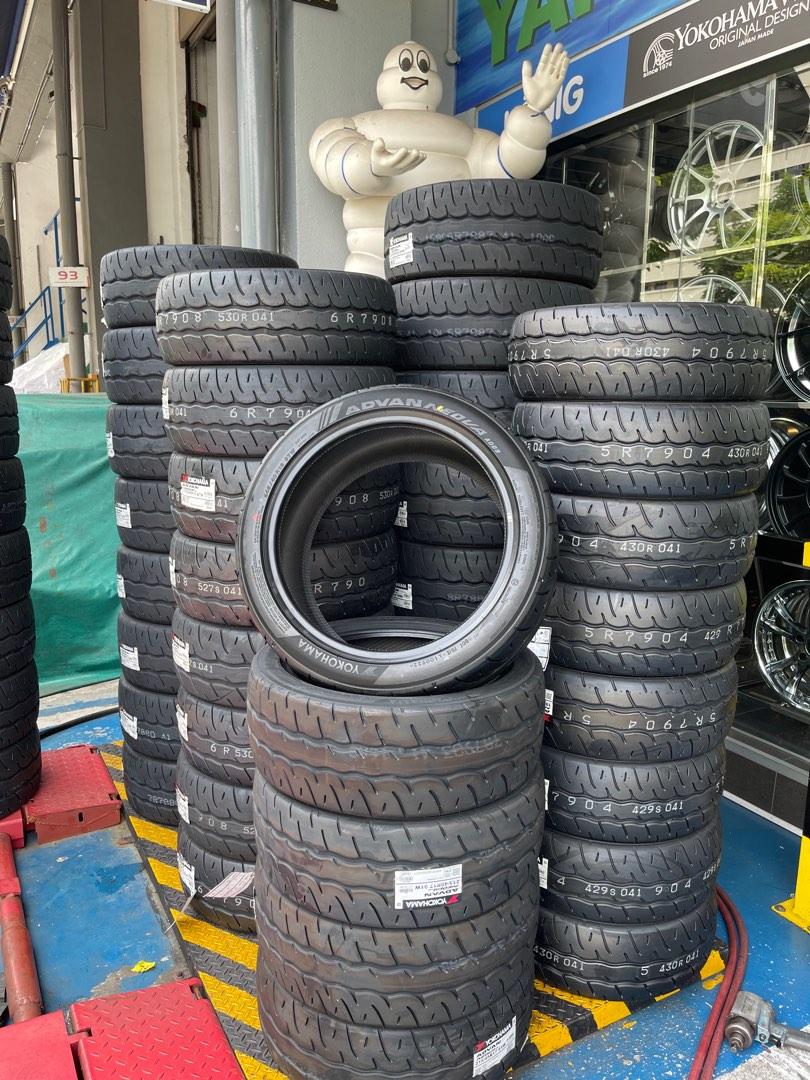 Yokohama Advan Neova AD09 Tyres, Car Accessories, Tyres & Rims on Carousell