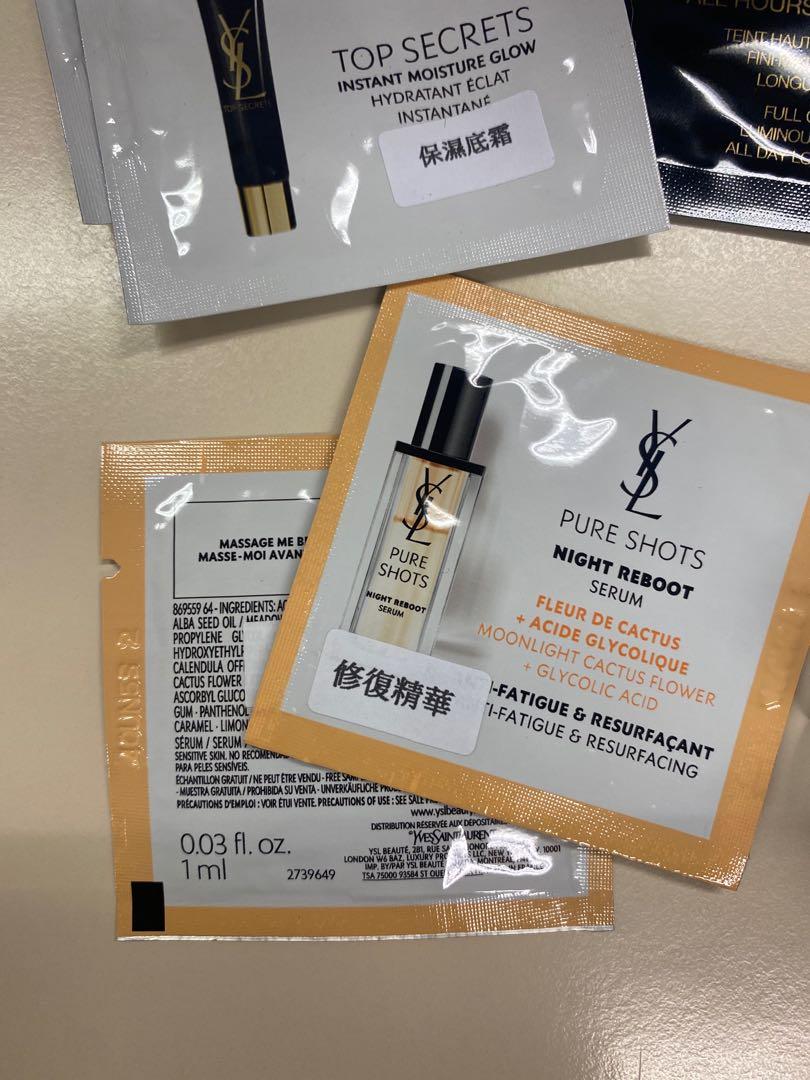 YSL Sample, 美容＆化妝品, 健康及美容 - 皮膚護理, 面部 - 面部護理 - Carousell