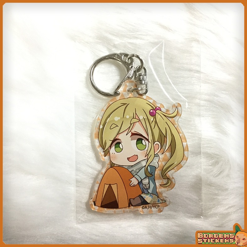 Yurucamp - Aoi Inuyama - Acrylic Keychain, Hobbies & Toys, Memorabilia ...
