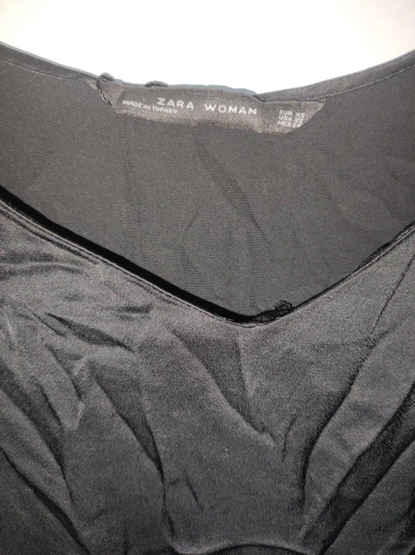 Zara loss black, Women's Fashion, Tops, Longsleeves on Carousell