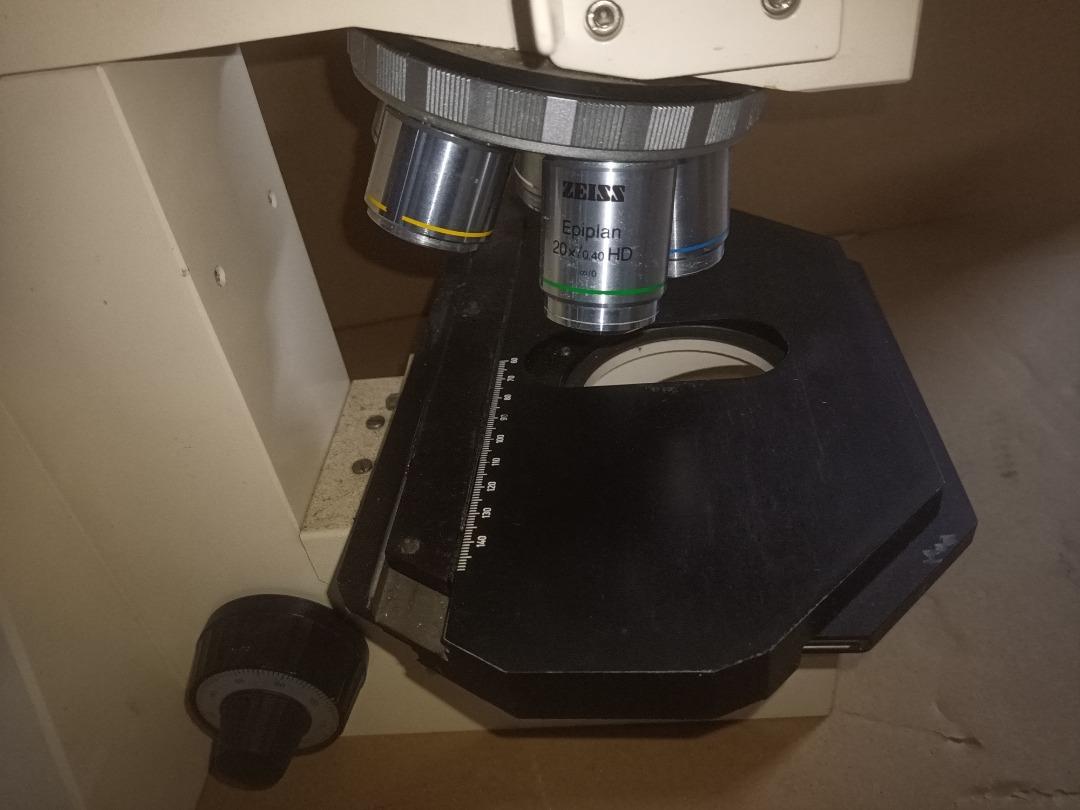 Zeiss Axioskop 40 Pol Light Microscope, Computers & Tech, Office ...