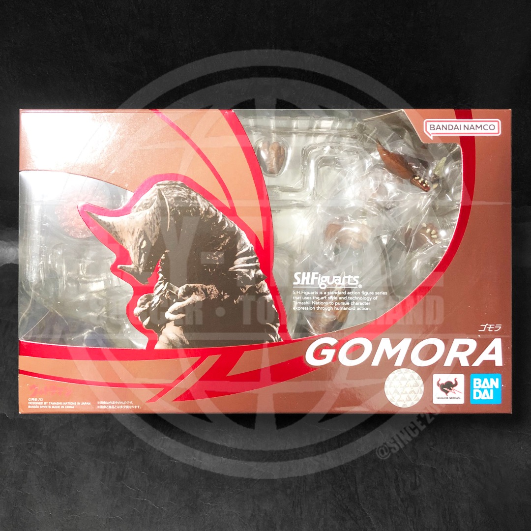 22年9月再販新貨！全新未開封 行版/日版 Bandai S.H.Figuarts SHF 古代怪獸 哥莫拉 Gomora 咸蛋超人 鹹蛋超人 ...