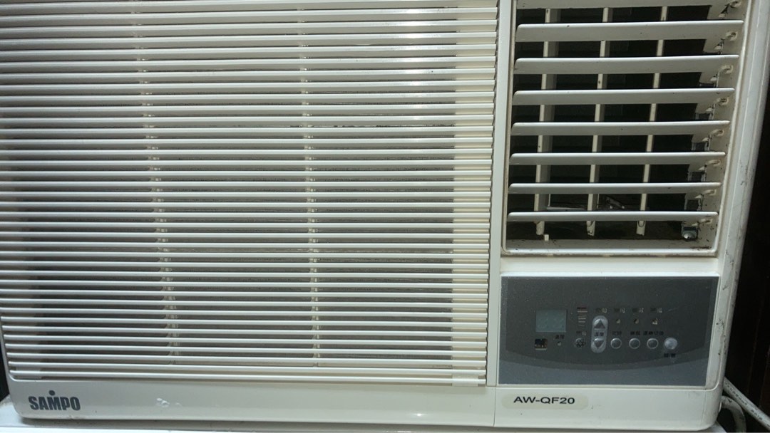 聲寶窗型冷氣 4-6坪 AW-QF20, 電視及其他電器 , 空氣清淨機及除濕機在旋轉拍賣