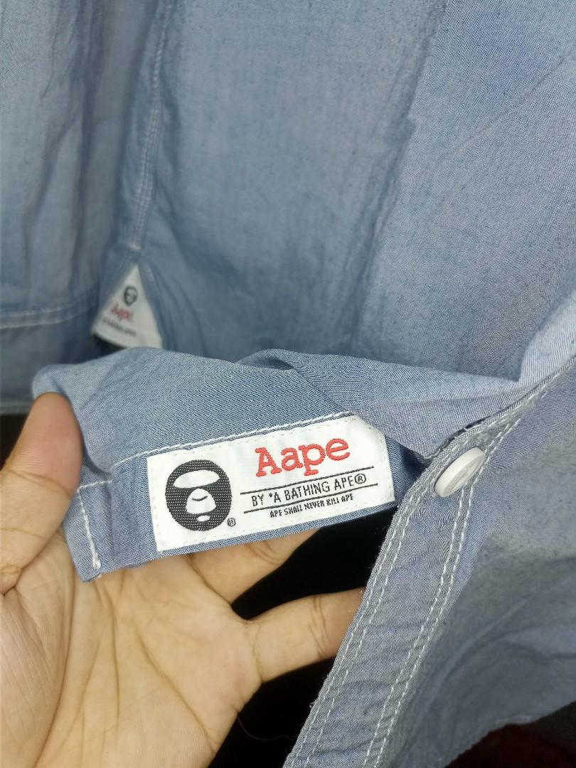 Aape polo, Men's Fashion, Tops & Sets, Tshirts & Polo Shirts on Carousell