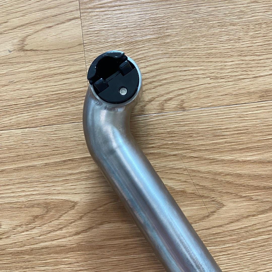 Aceoffix Titanium Gooseneck Forward Seatpost for Brompton Pikes 3Sixty ...