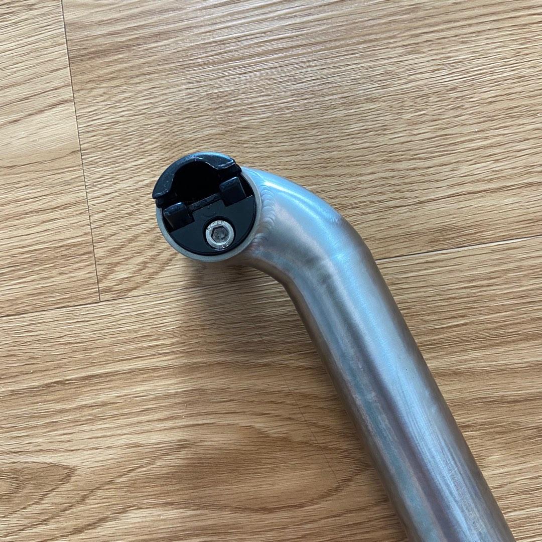 Aceoffix Titanium Gooseneck Forward Seatpost for Brompton Pikes 3Sixty ...